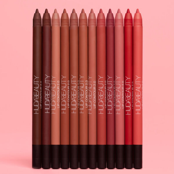 Huda Beauty Lip Contour 2.0 Automatic Matte Lip Pencil Shade VIVID PIN ...
